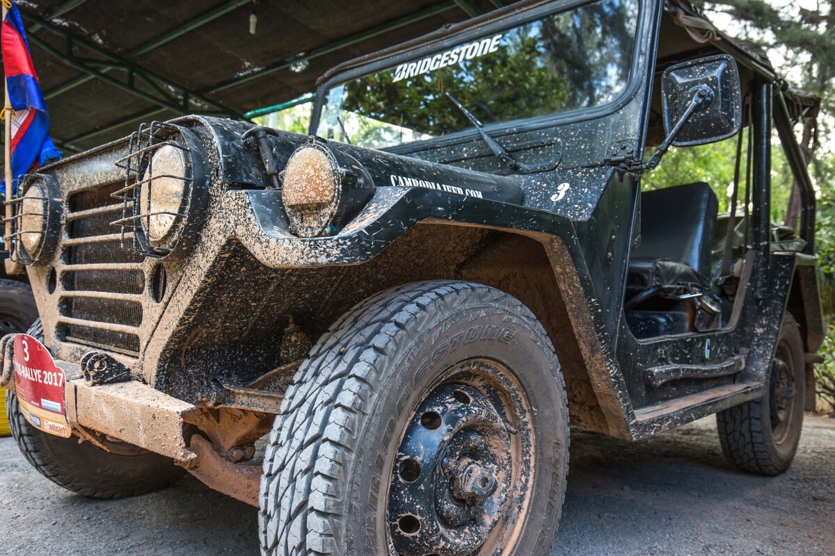 The beauty of the Jeep never dies - Cambodia Jeep